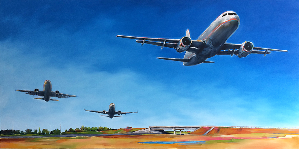 Airplane Paintings | Artwork by Randy Hryhorczuk